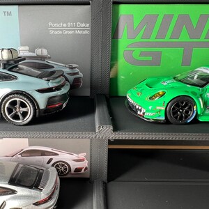 Mini GT 1/64 Scale Display Stand STL File – 8 Car Slots (digital ...