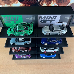 Mini GT Diecast Car Display Stand: 1/64 Scale Model Shelf - Etsy