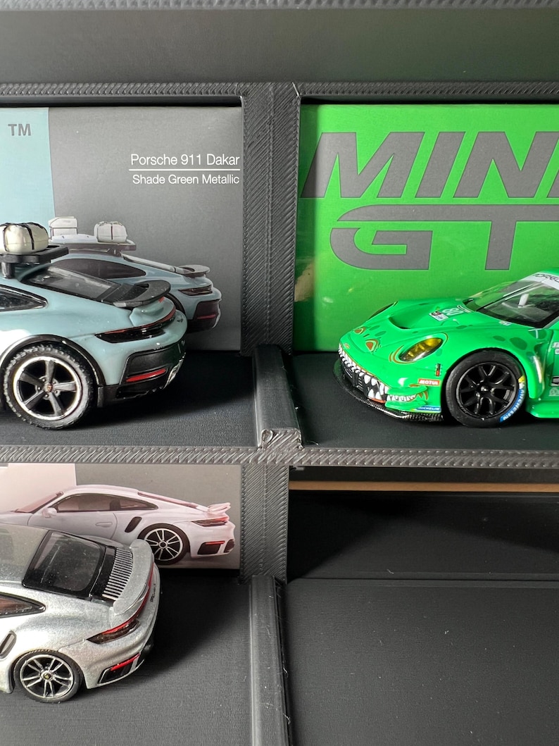 Mini GT Diecast Car Display Stand: 1/64 Scale Model Shelf - Etsy