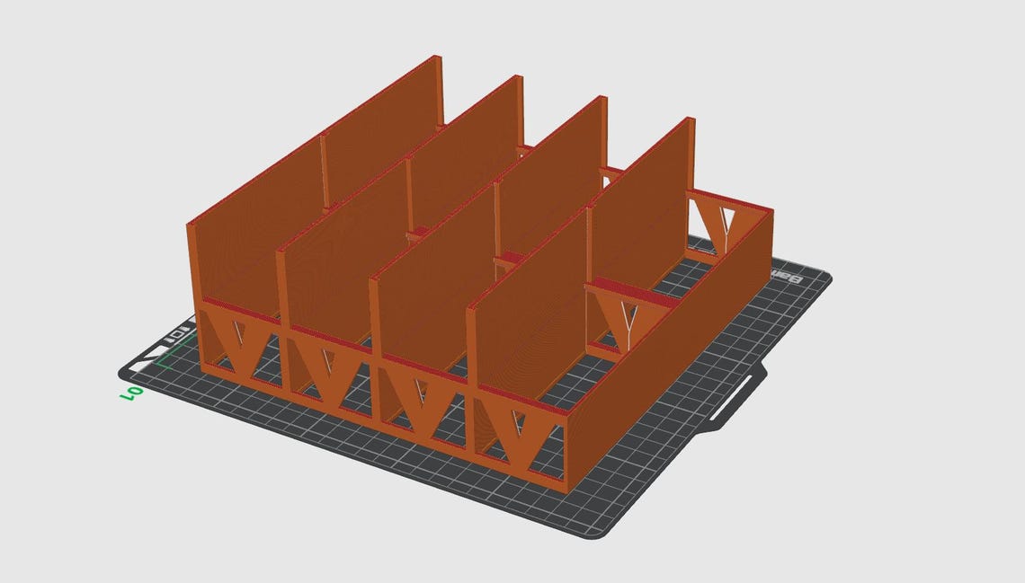 Mini GT 1/64 Scale Display Stand STL File – 8 Car Slots (digital ...