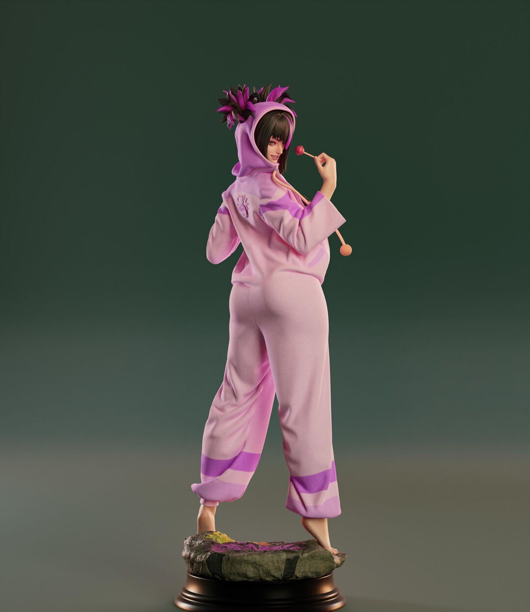 Juri Han From Street Fighter - STL Model for Resin Printer Figure 3D ...