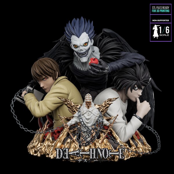 Death Note Figurines - Etsy