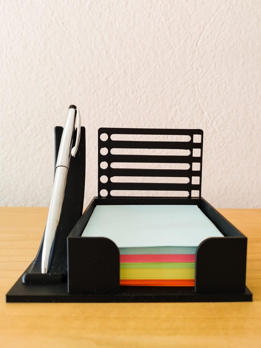 Multi-functional Desk Organizer With Stencil & Pen Holder - 3d Print ...