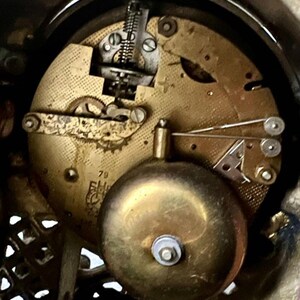 SOLD Epic 19th Century French Bronze Clock Knight on Horseback Mystical ...