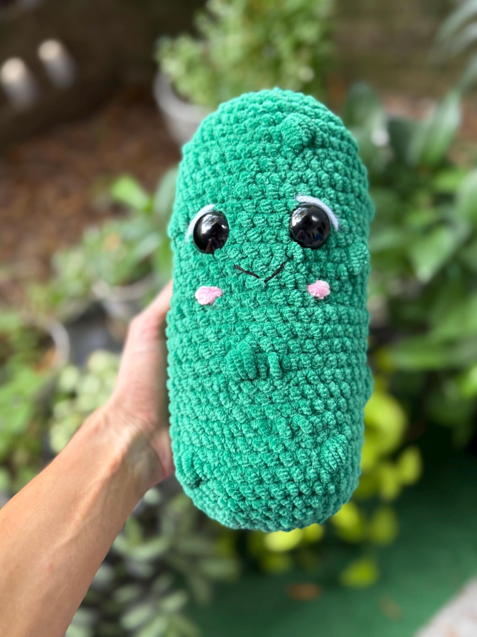 Large Support Crochet Pickle - Etsy