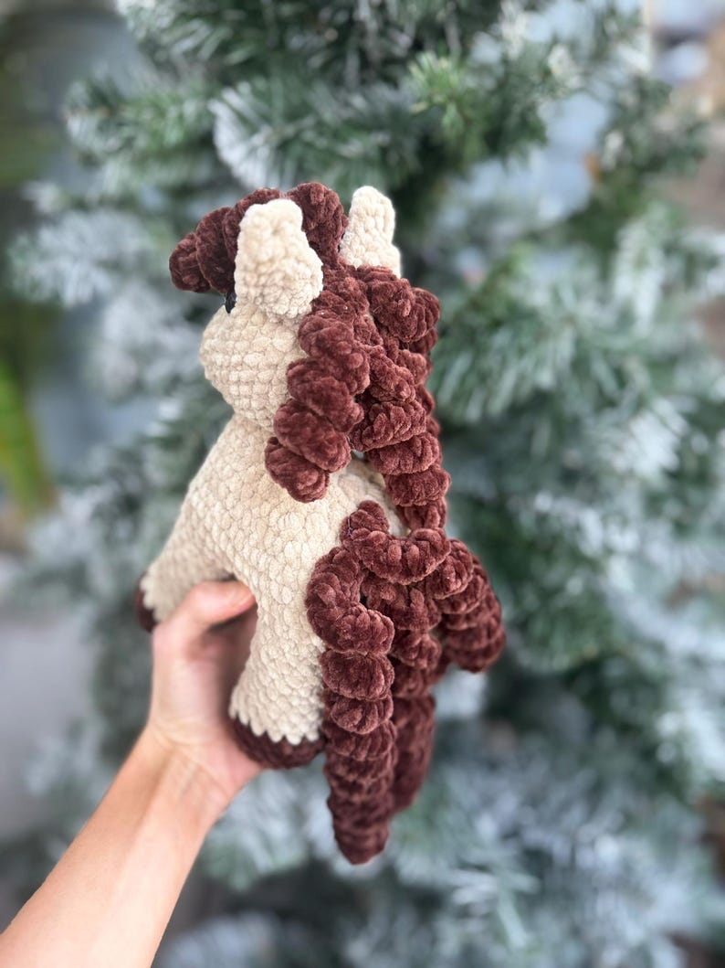Crochet Horse Stuffed Plushie - Etsy