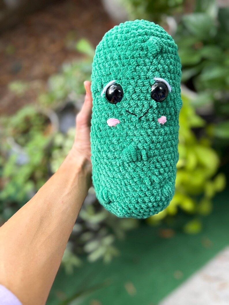 Large Support Crochet Pickle - Etsy