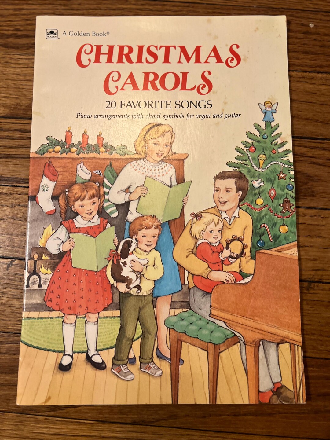 Vintage Golden Books Christmas Carols Song Book - Etsy