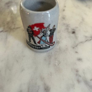 Vintage Shot Glass From Switzerland - Etsy