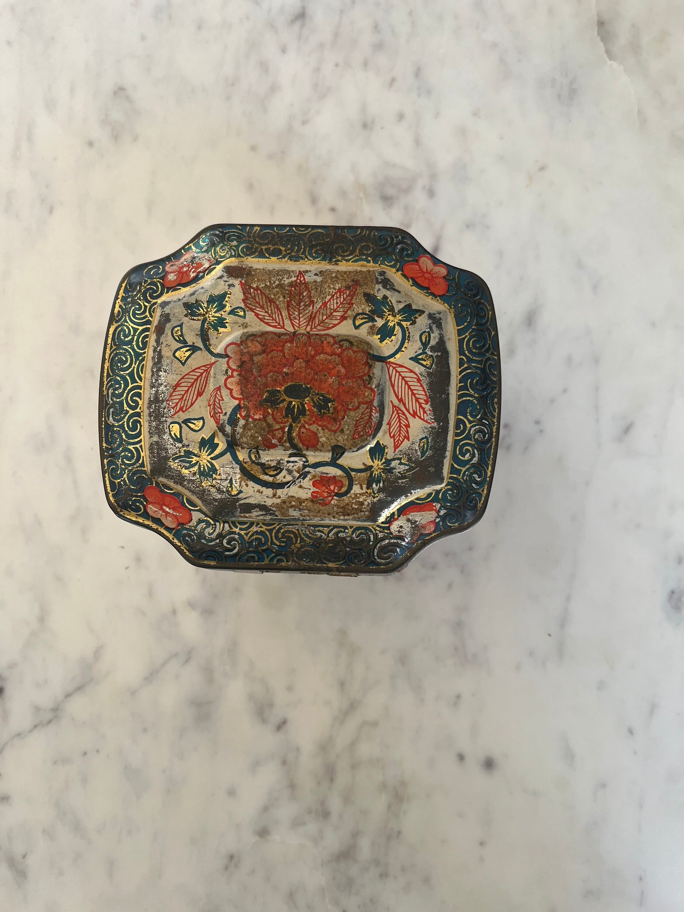 Vintage Hudson Scott and Sons Ltd Metal Hinged Box - Etsy