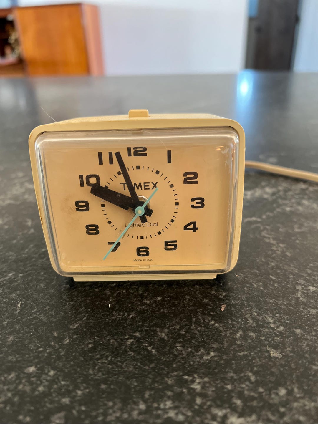 Vintage Timex Electric Table Top Alarm Clock Still Works - Etsy