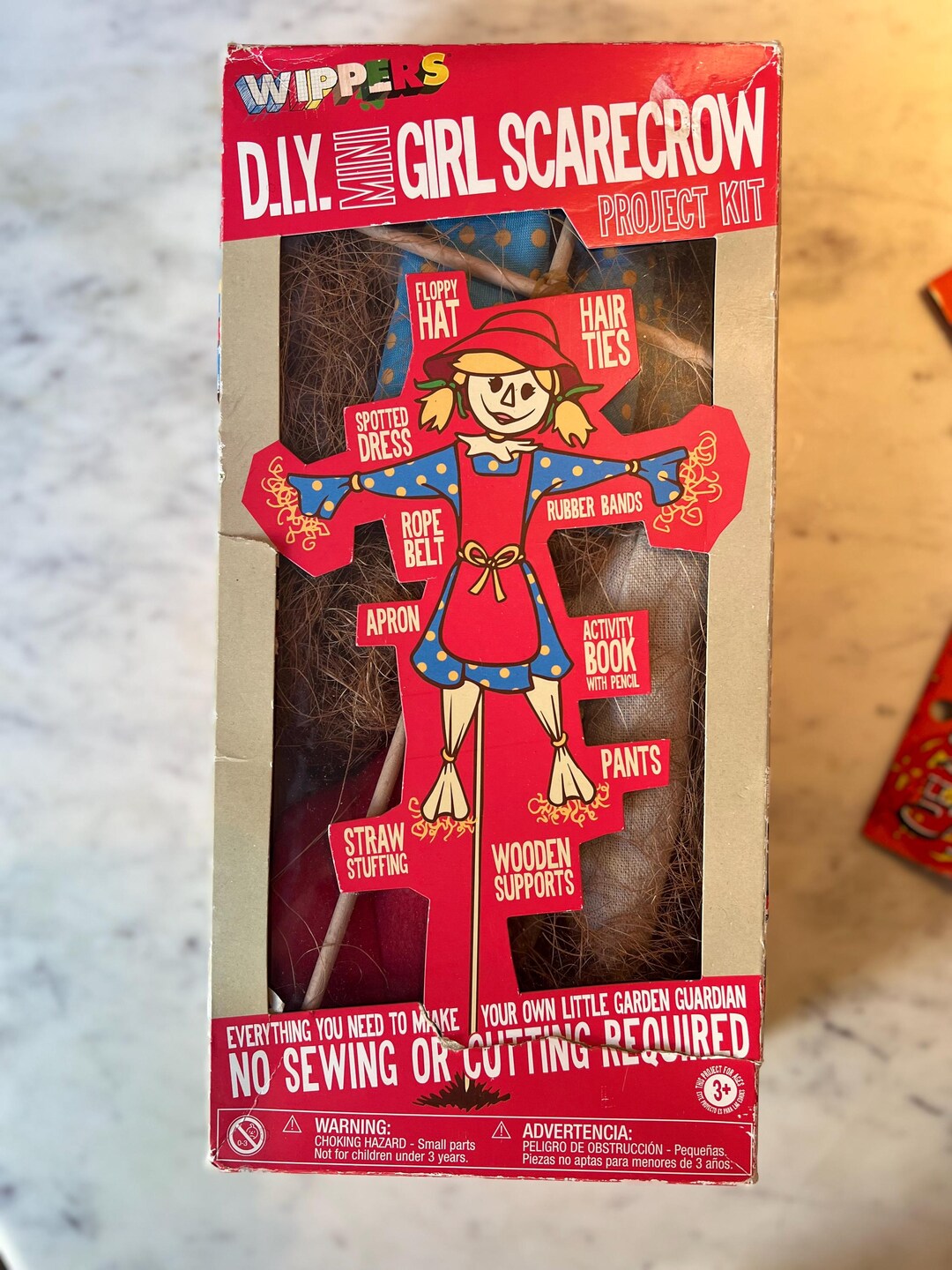 Vintage DIY Mini Scarecrow Project Kit - Etsy
