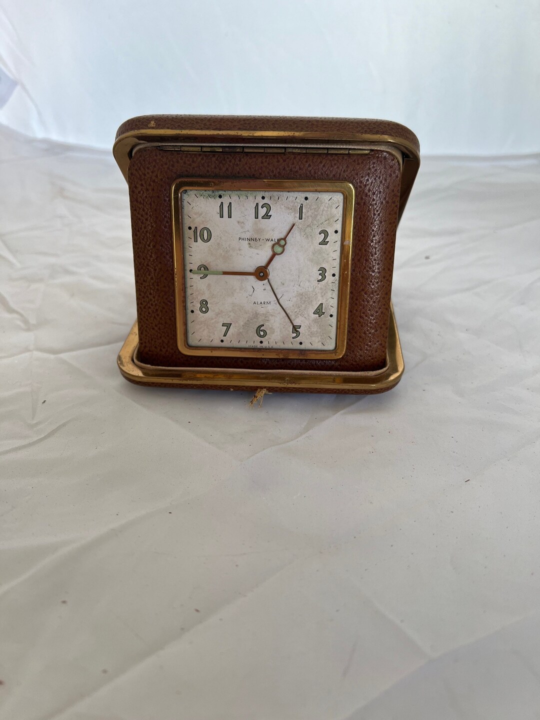 Vintage Phinney-walker Folding Wind up Travel Alarm Clock - Etsy