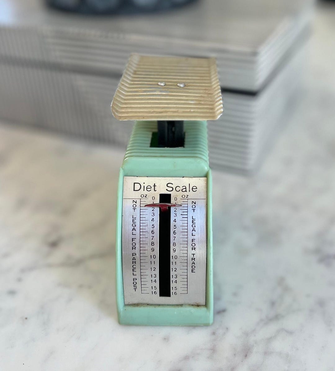 Vintage 1950s Chadwicks Mini Food Scale - Etsy