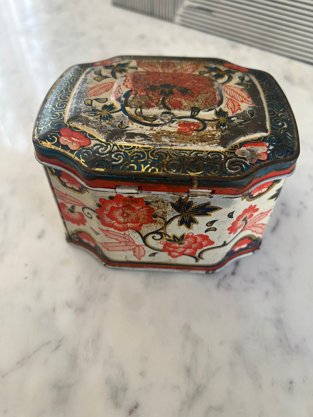 Vintage Hudson Scott and Sons Ltd Metal Hinged Box - Etsy