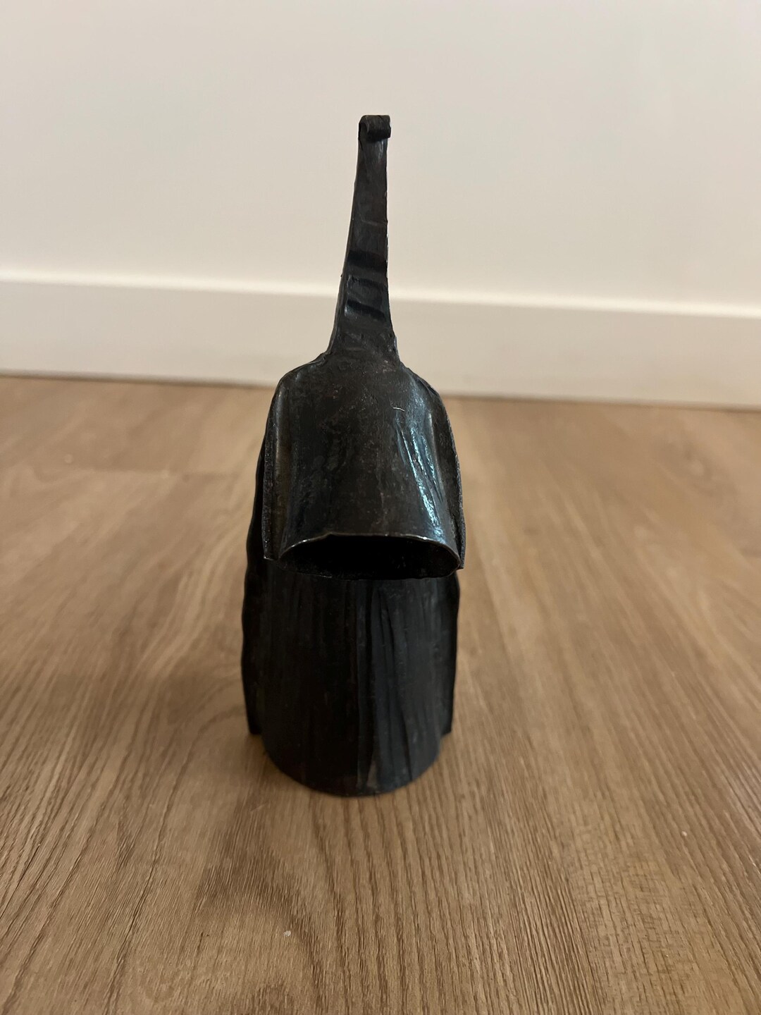 Vintage Forged Iron Percussion Gong - Etsy