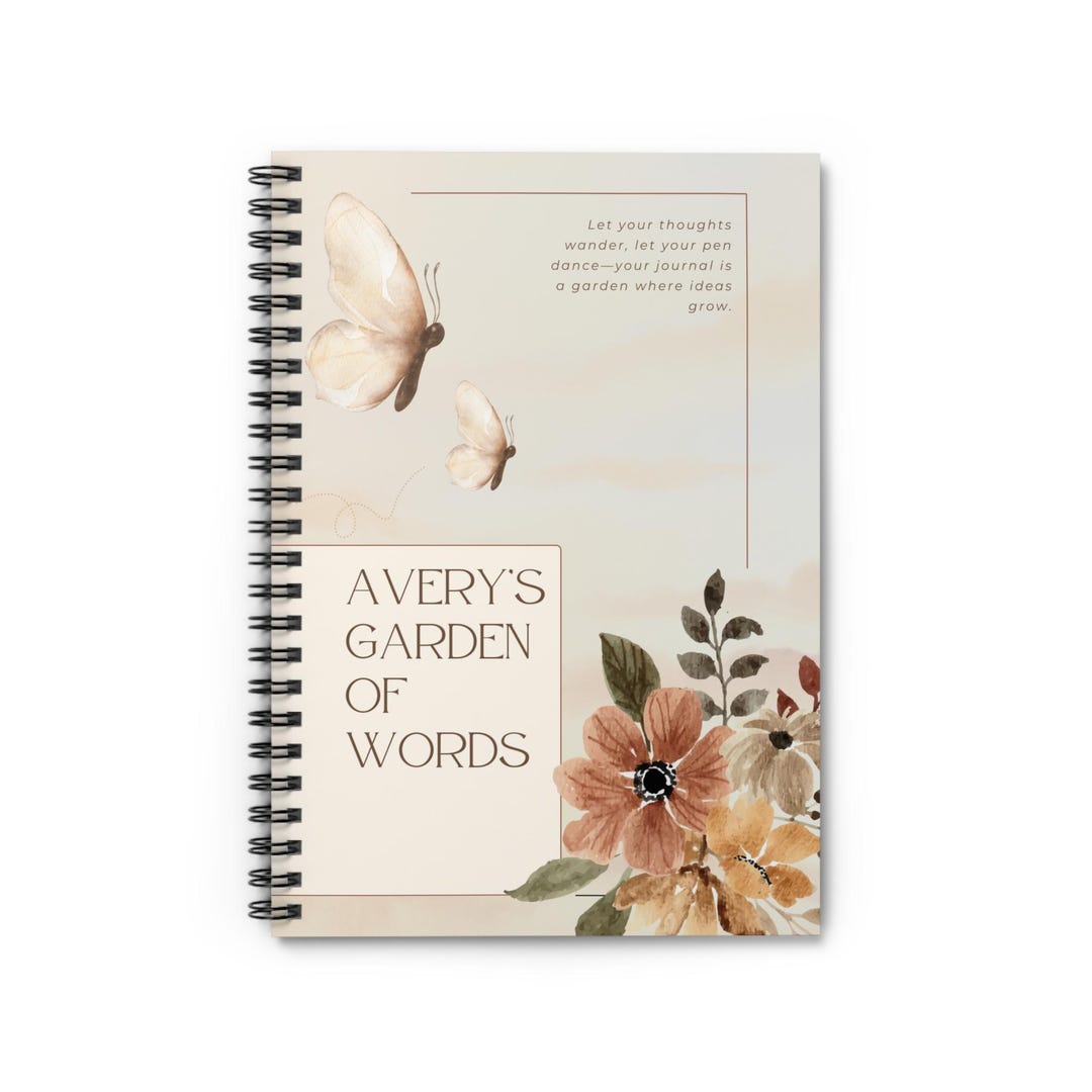 Custom Daily Writing Journal, Daily Write Journal, Journal Gift for Her ...