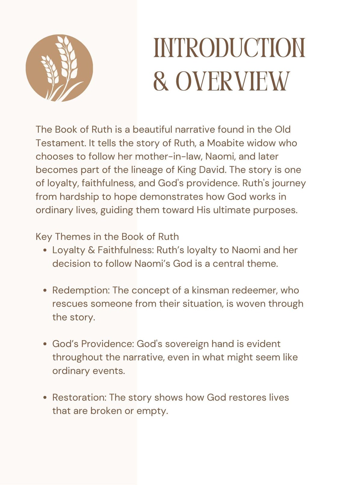 Ruth Bible Study - Christian - Bible Journal - Digital Devotional ...