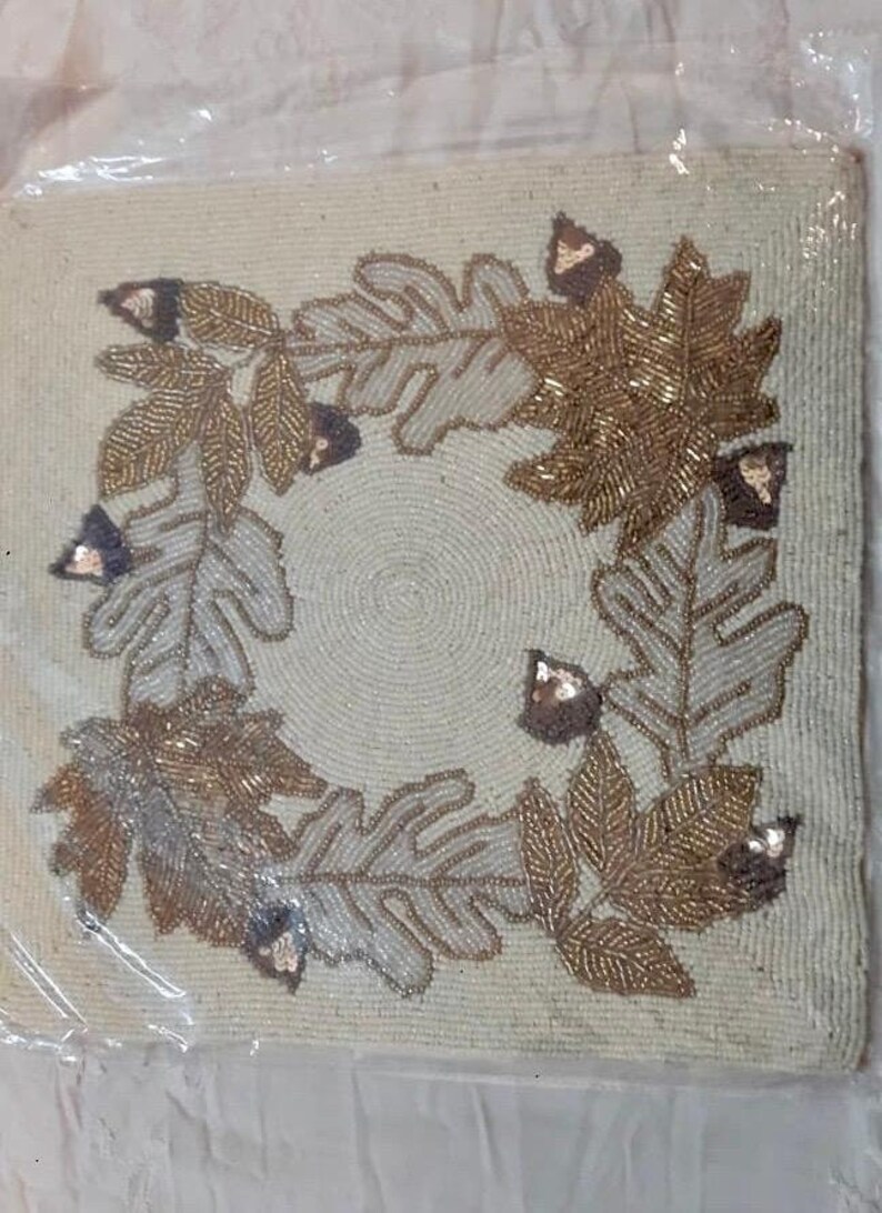 Handmade Beaded Charger Plate Event Chargers Wedding - Etsy