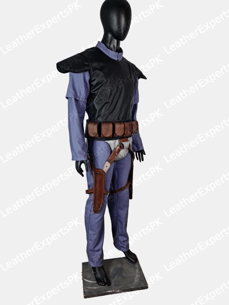 Jango Fett Mandalorian Flight Suit | Star Wars Cosplay Costume With ...
