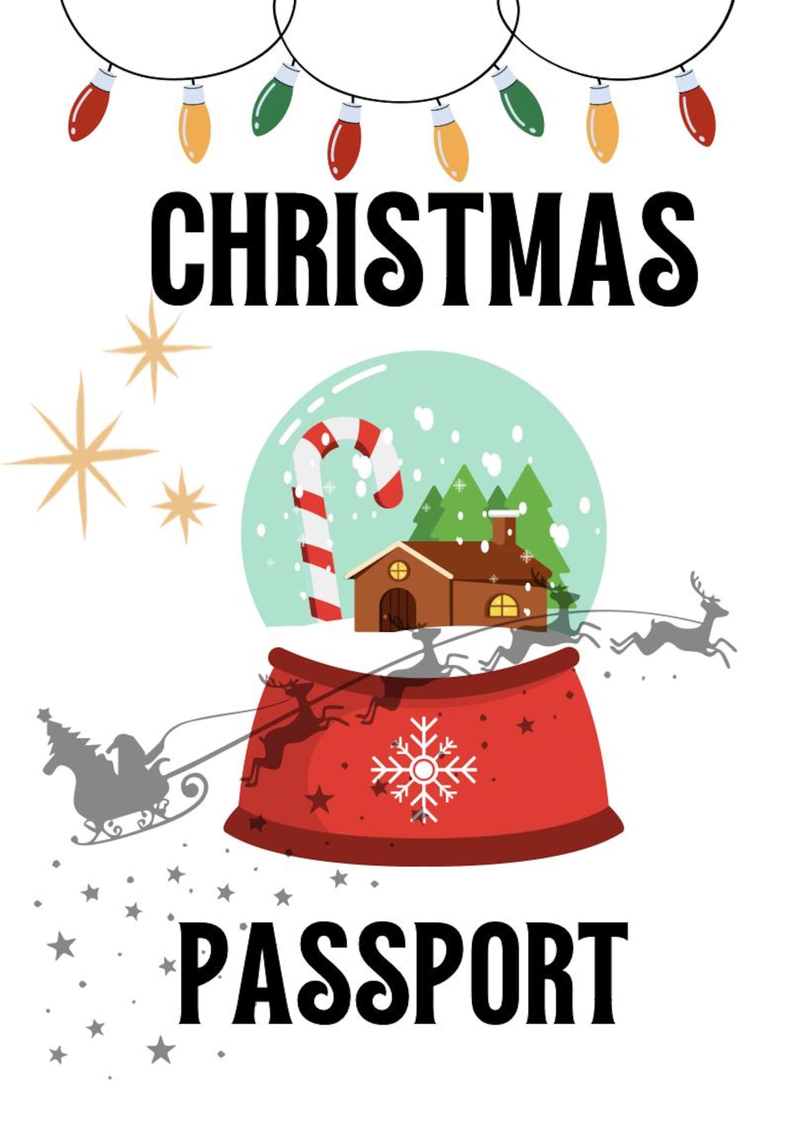 Christmas Passport - Etsy