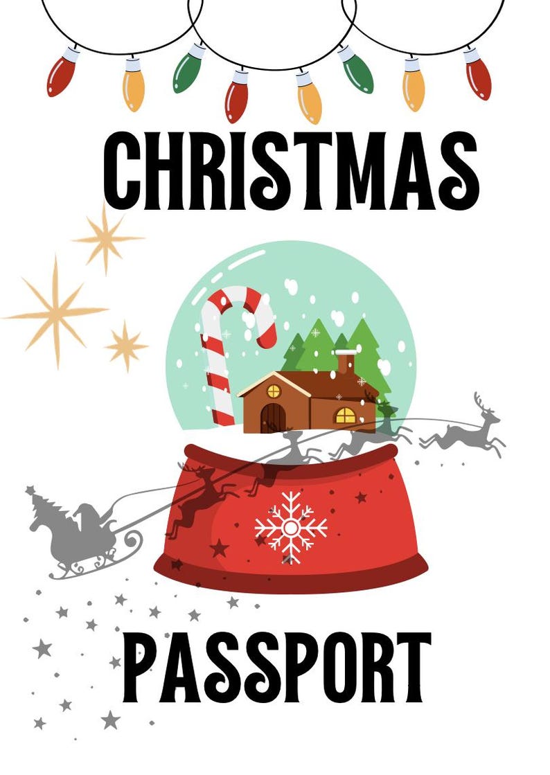 Christmas Passport - Etsy