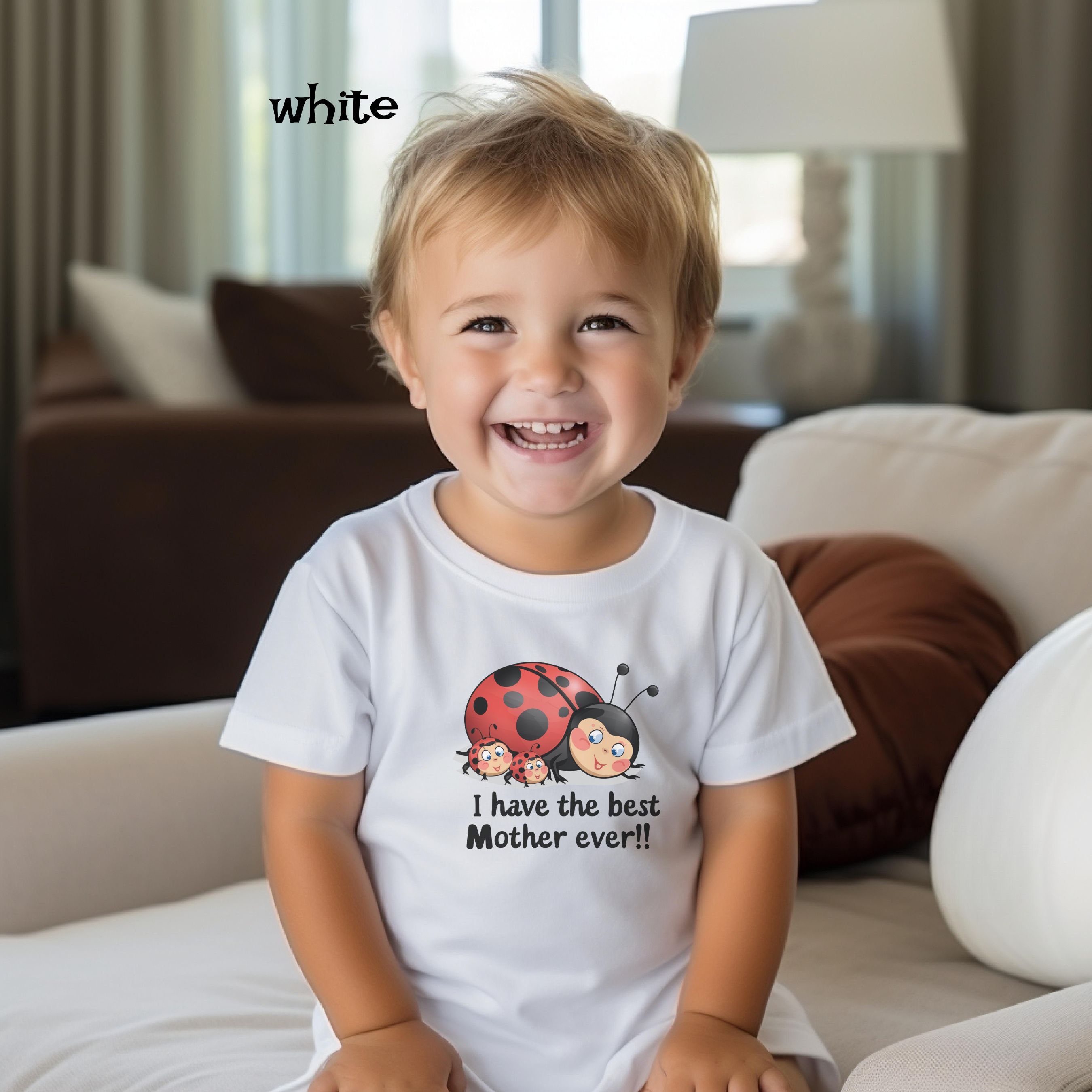 Adorable Ladybug Mom Shirt, Cute Best Mother Ever Tee, Loving Tribute ...