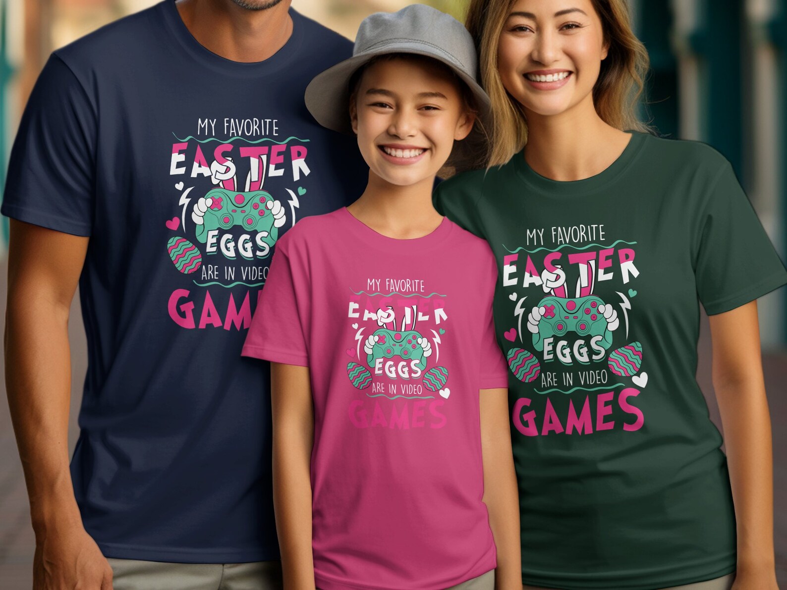Gamer Easter T-shirt, 'my Favorite Easter Eggs Are in Video Games' Fun ...