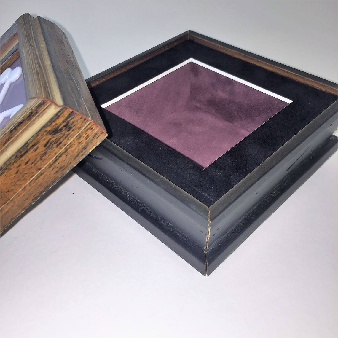 Music Barred Eighth Notes Reclaimed Wood Jewelry Box Art - Etsy