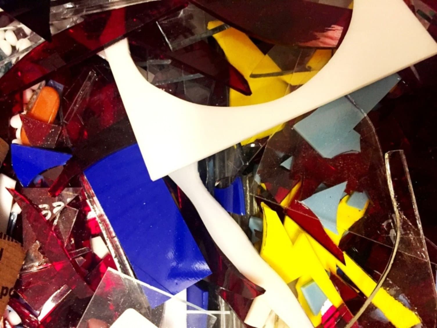 Materials Glass Art Grab Bag of Stained Glass Scrap Pieces 1lb Assorted ...