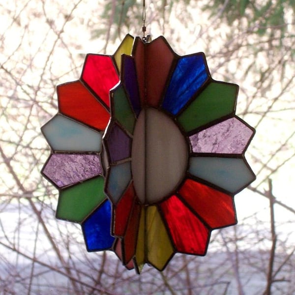 Stained Glass Mobile - Etsy