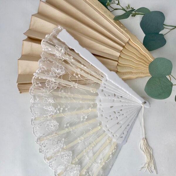 Lace Hand Fan - Etsy