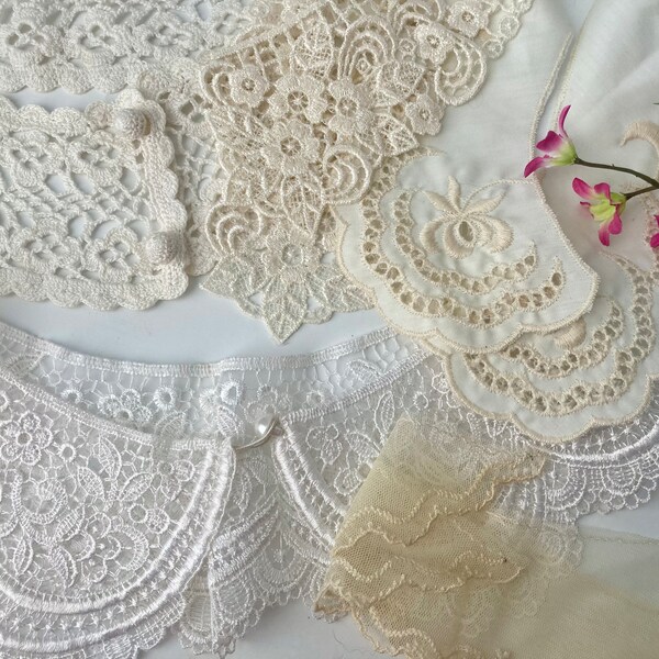 Cream Lace Collar - Etsy