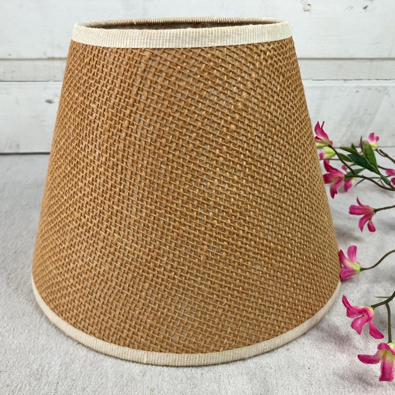 Burlap Lampshade - Etsy