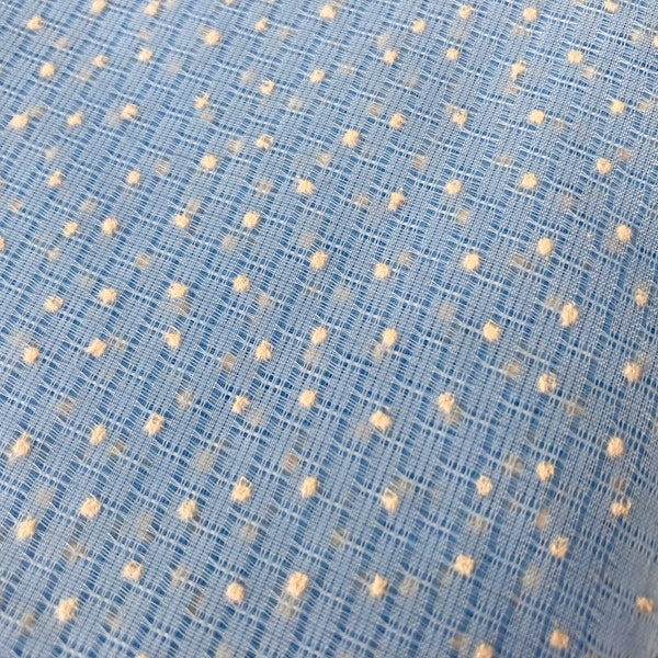 Flocked Dot Fabric - Etsy