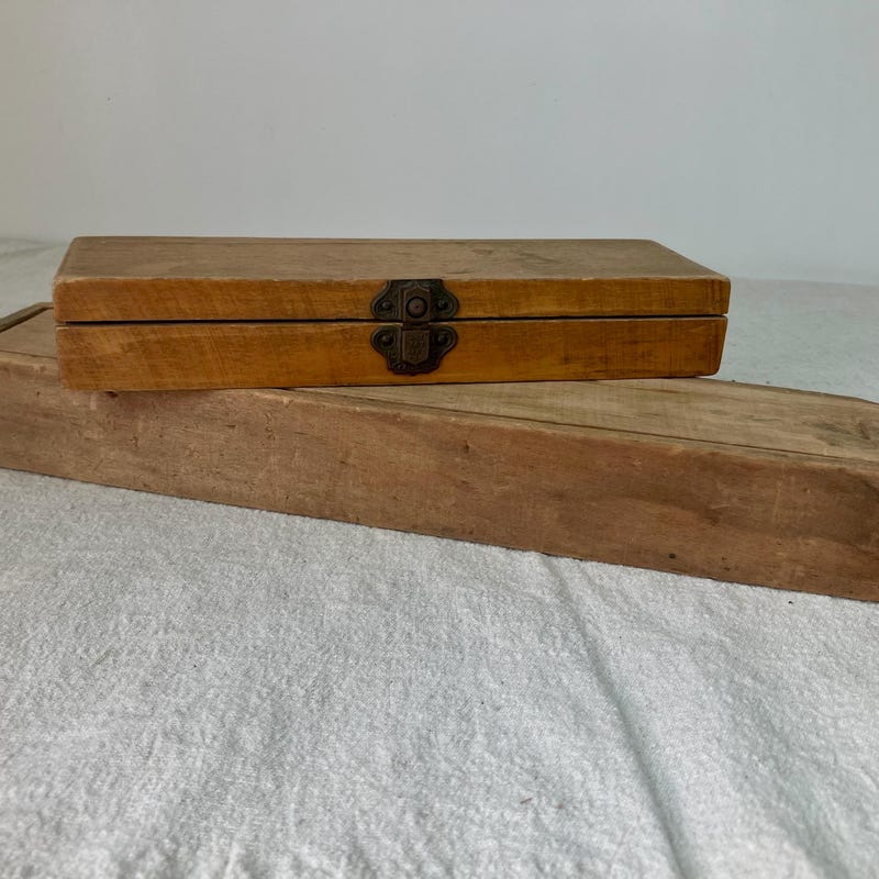 Antique Needle Box - Etsy