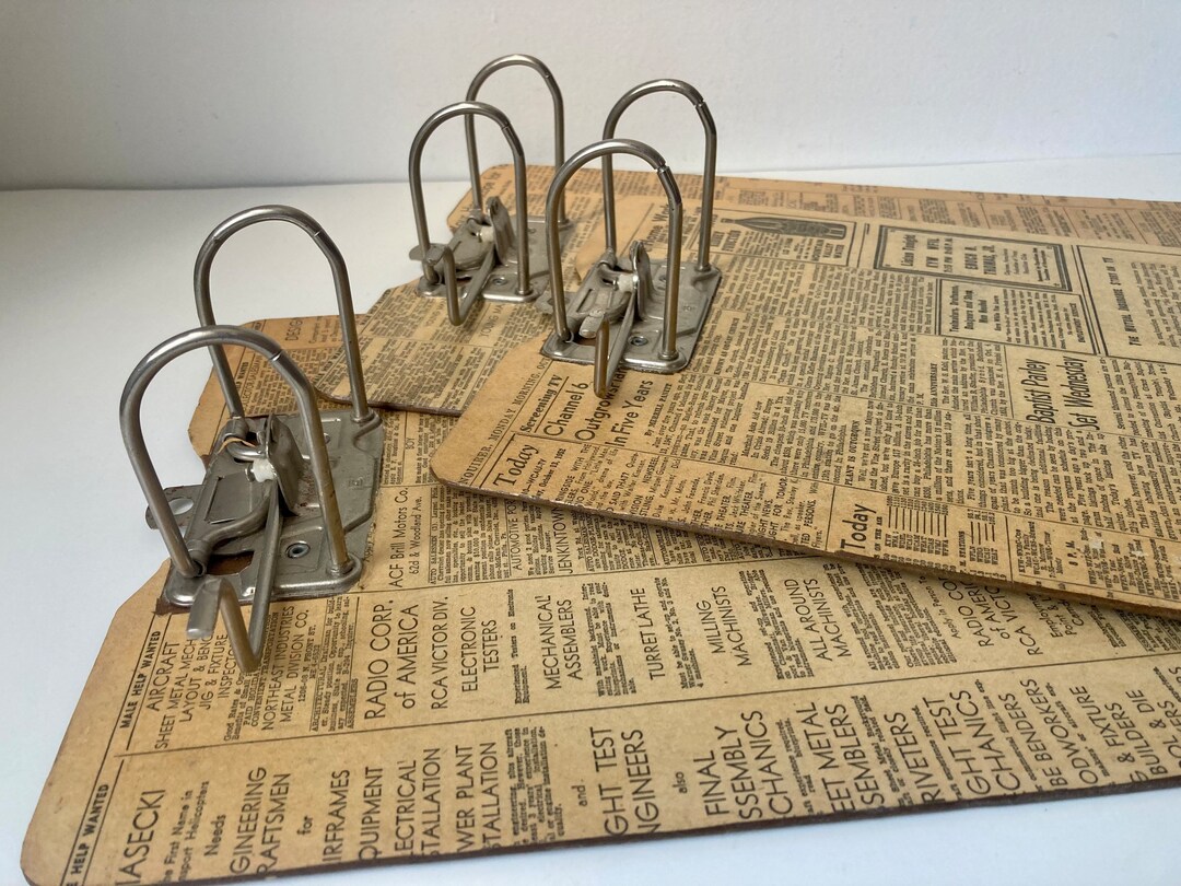 1 Upcycled Vintage Message Board Note Holder Industrial MCM - Etsy