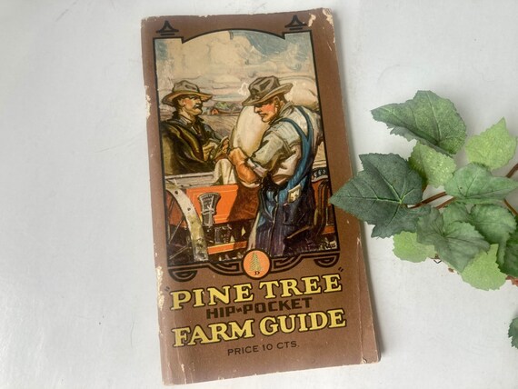 Farm Guide Pocket Booklet Pine Tree Seeds Ag Planting Calendar - Etsy