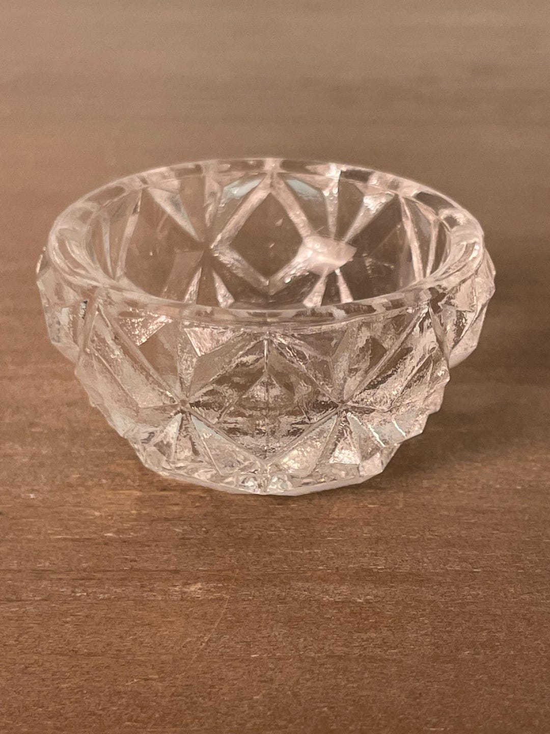 Crystal Open Salt Cellars- Personal Salts (12) - Etsy