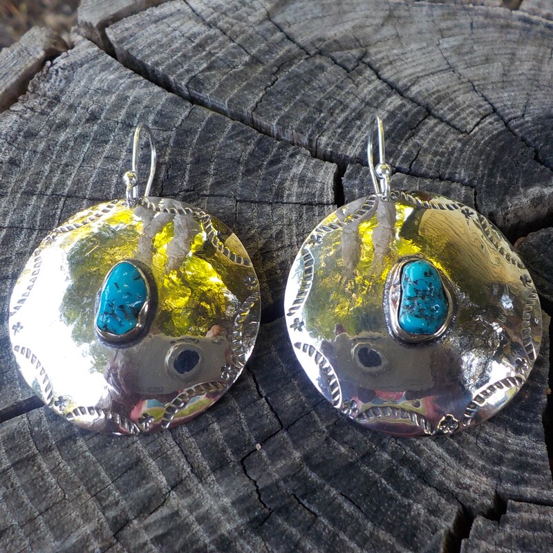 Nickel Conchos - Etsy