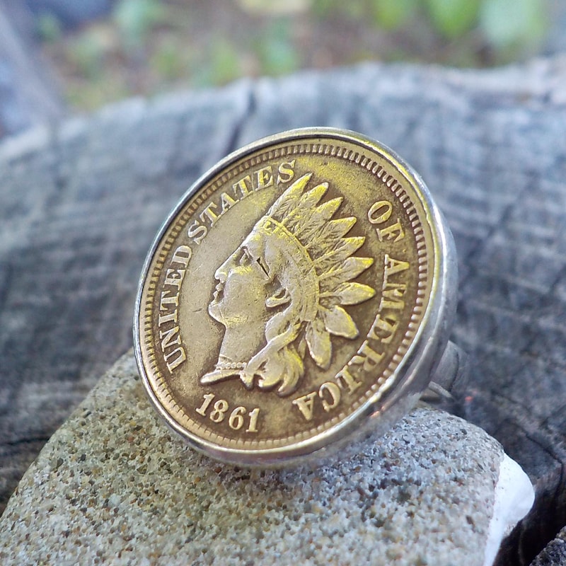 Indian Head Ring Penny - Etsy