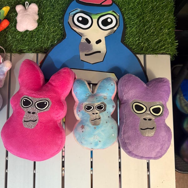Gorilla Tag Plush - Etsy