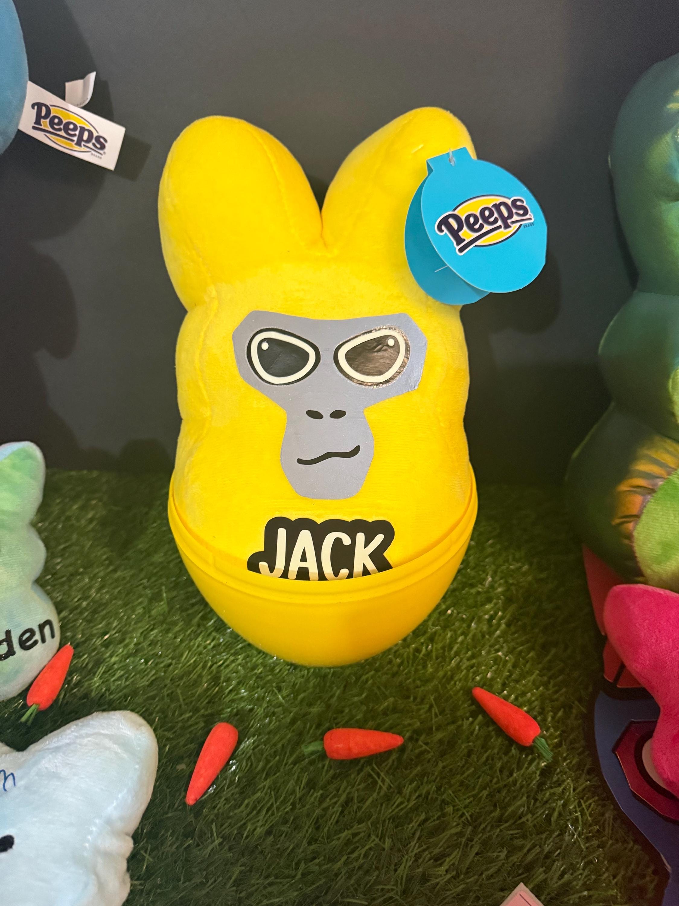 Gorilla Tag Egg and Peep Plush - Etsy