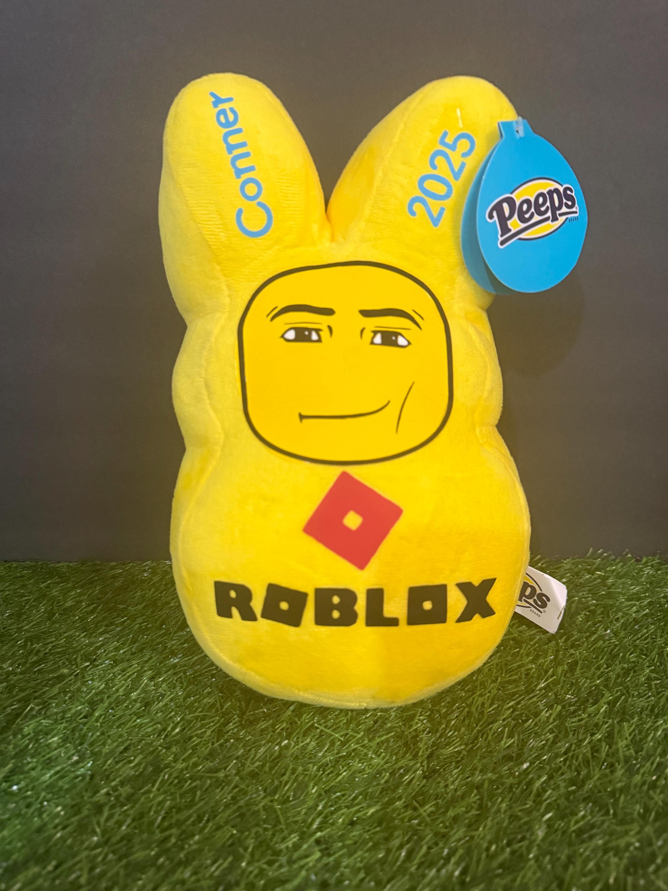 Personalized Gamer Bunny Plush, Custom Peeps Style Plush, Kids Easter ...