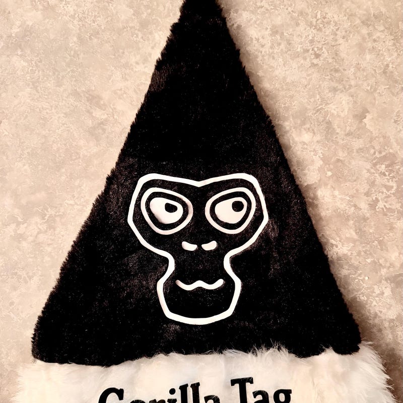 Gorilla Tag Santa Hat - Etsy