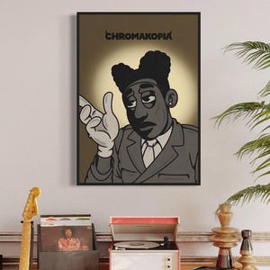 Chromakopia Print Tyler the Creator, Cartoon Style Poster, Rap Music ...