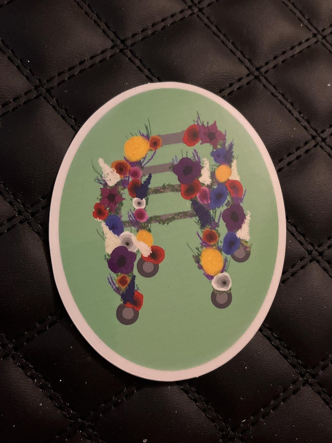Physical Therapy Sticker, Floral Walker - Etsy