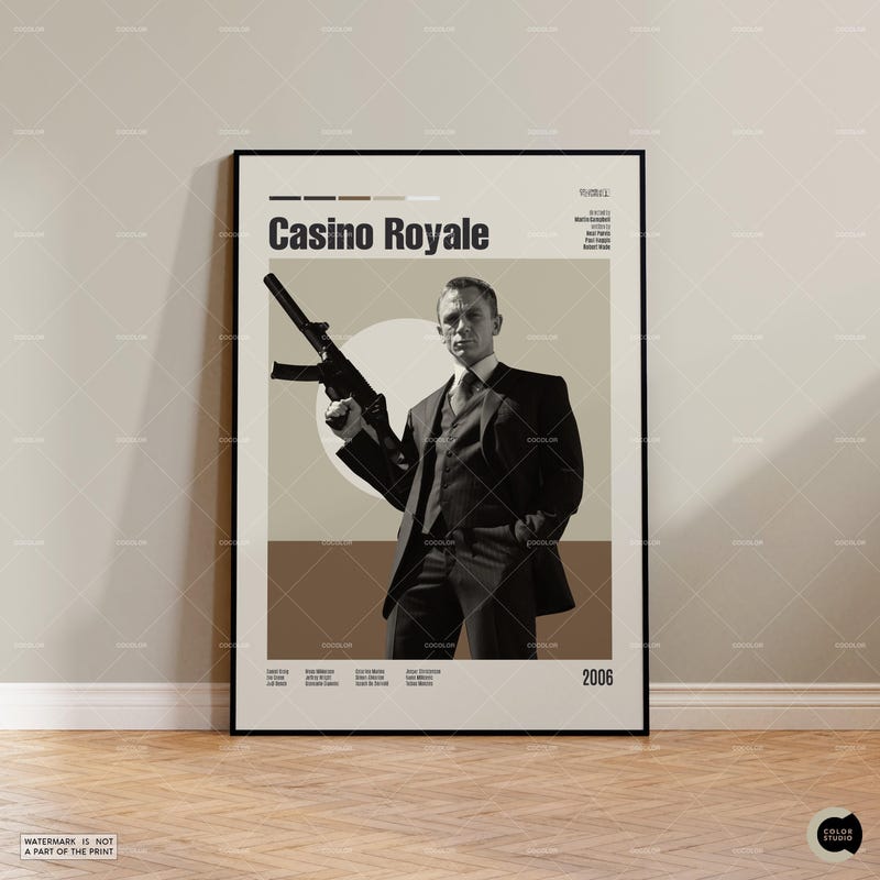 Bond Film Poster Prints - Etsy