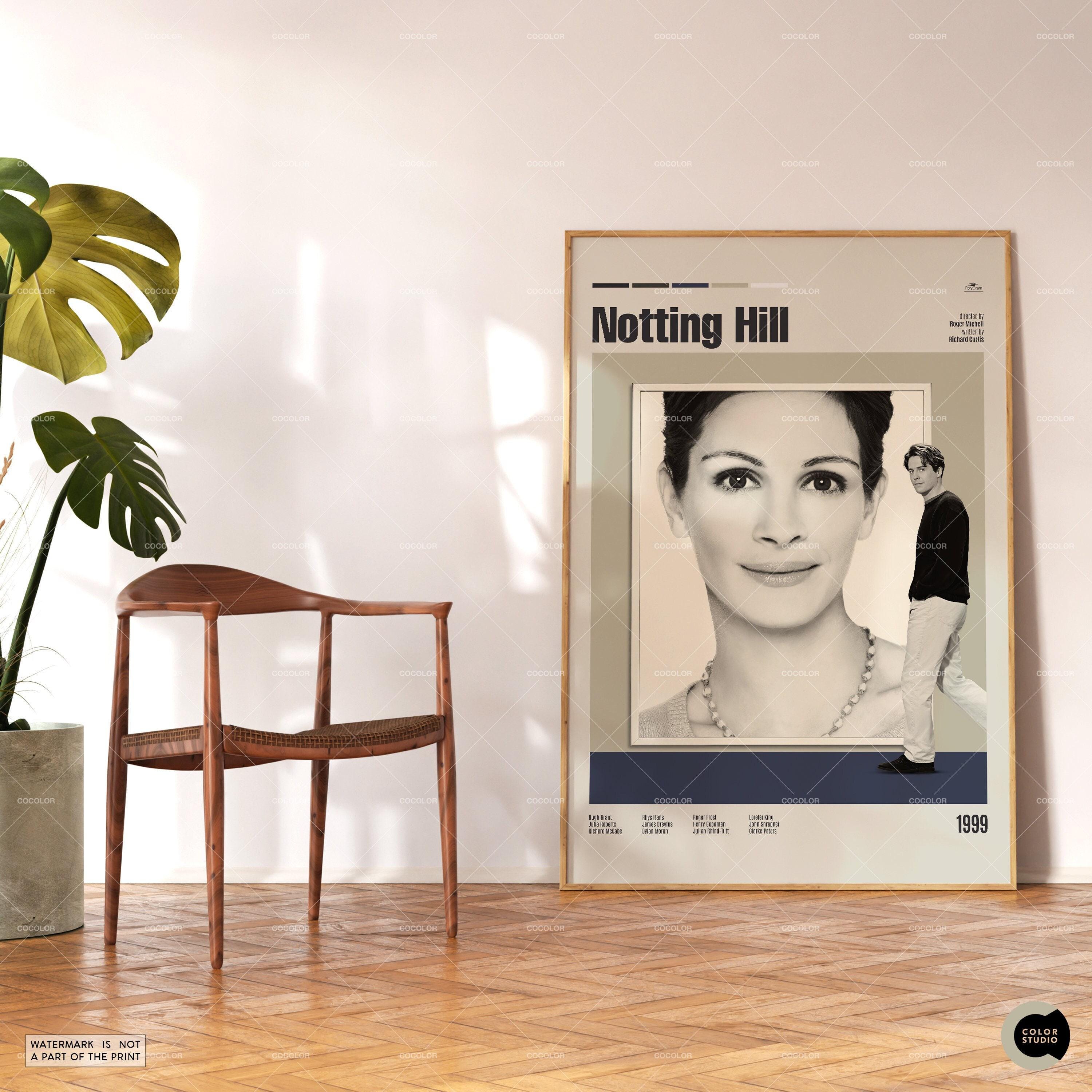 Notting Hill, Retro Movie Poster, Midcentury Modern, Retro Tv Show ...