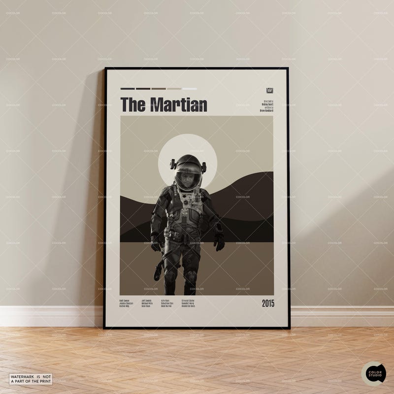 The Martian Movie Film - Etsy